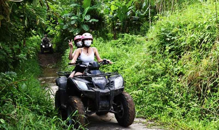 Naik ATV di Ubud Bali - Wisata ATV Murah di Bali